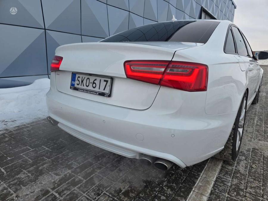 White Audi A6 2012 in Silute, with an engine capacity of 2.00 L and mileage of 217 thousand km for 6850 €, photo 5 on AUTOMOTO.COM.LV