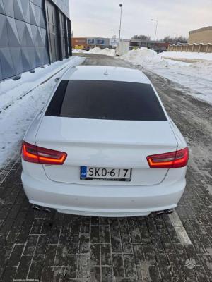 White Audi A6 2012 in Silute, with an engine capacity of 2.00 L and mileage of 217 thousand km for 6850 €, photo 7 on AUTOMOTO.COM.LV