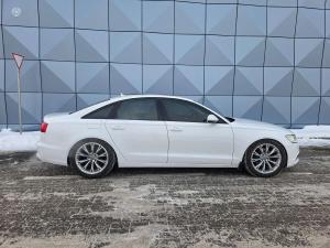 White Audi A6 2012 in Silute, with an engine capacity of 2.00 L and mileage of 217 thousand km for 6850 €, photo 8 on AUTOMOTO.COM.LV