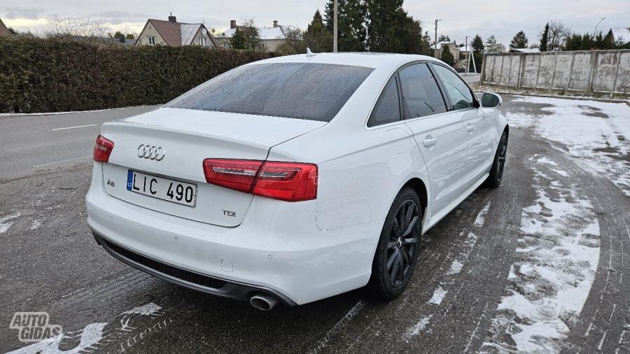 Balts Audi A6 2012 Kauņa, ar dzinēja tilpumu 3.00 L un nobraukumu 316 tūkst. km par 8600 €, foto 6 vietnē AUTOMOTO.COM.LV