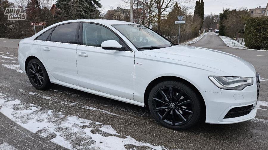 Balts Audi A6 2012 Kauņa, ar dzinēja tilpumu 3.00 L un nobraukumu 316 tūkst. km par 8600 €, foto 7 vietnē AUTOMOTO.COM.LV