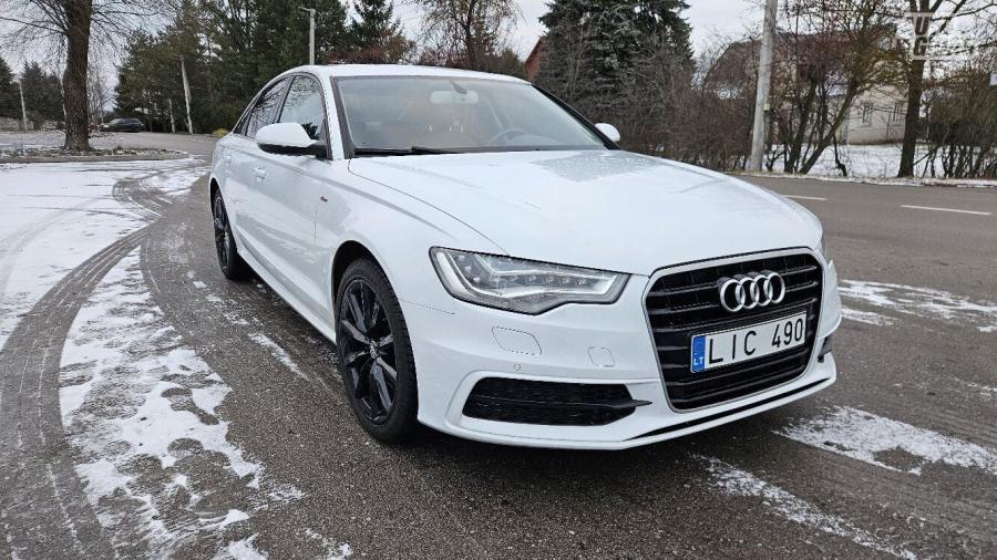 Balts Audi A6 2012 Kauņa, ar dzinēja tilpumu 3.00 L un nobraukumu 316 tūkst. km par 8600 €, foto 9 vietnē AUTOMOTO.COM.LV