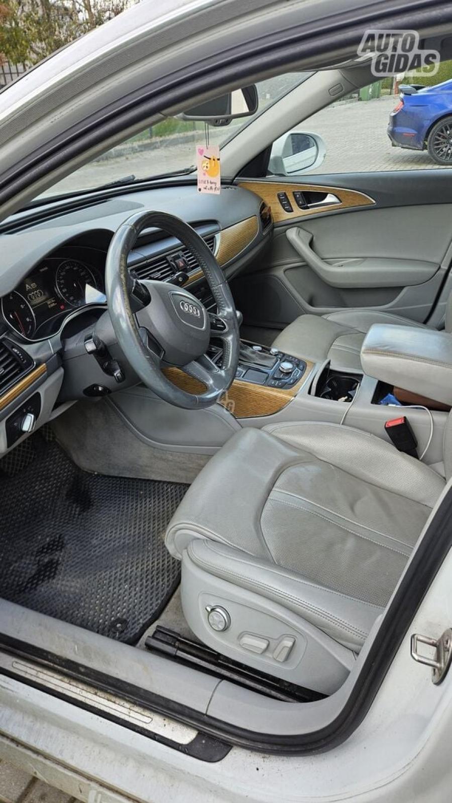 Balts Audi A6 2012 Kauņa, ar dzinēja tilpumu 3.00 L un nobraukumu 316 tūkst. km par 8600 €, foto 12 vietnē AUTOMOTO.COM.LV