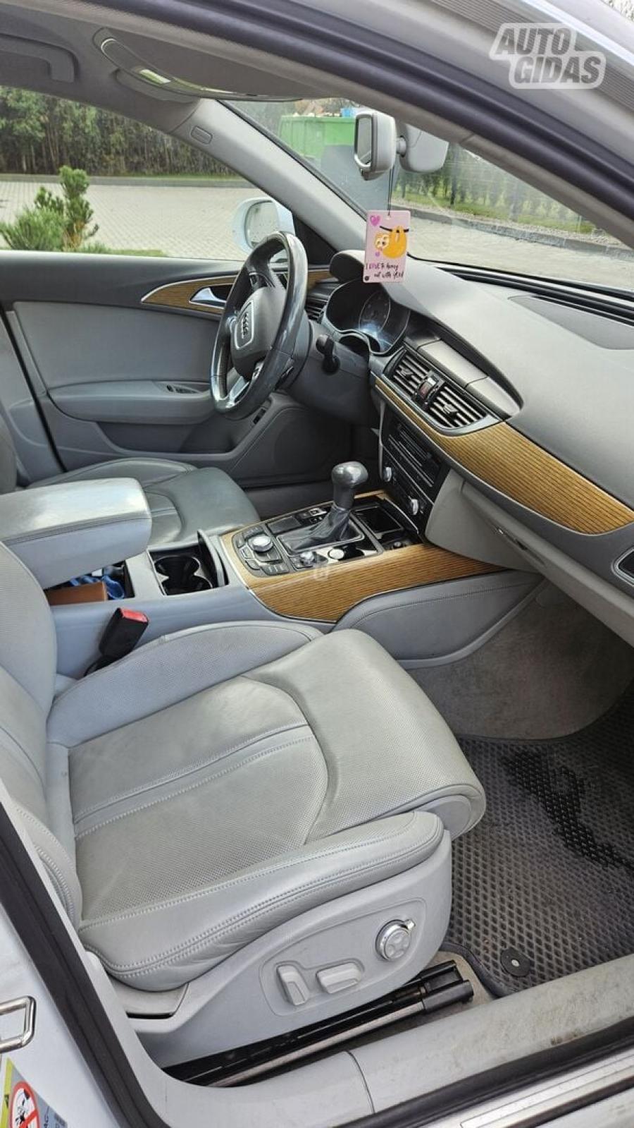 Balts Audi A6 2012 Kauņa, ar dzinēja tilpumu 3.00 L un nobraukumu 316 tūkst. km par 8600 €, foto 15 vietnē AUTOMOTO.COM.LV