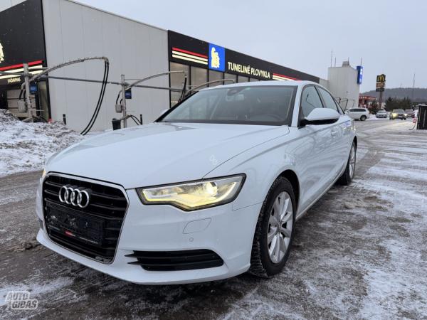 White Audi A6 2012 in Vilnius, with an engine capacity of 3.00 L and mileage of 307 thousand km for 9350 €, photo 2 on AUTOMOTO.COM.LV