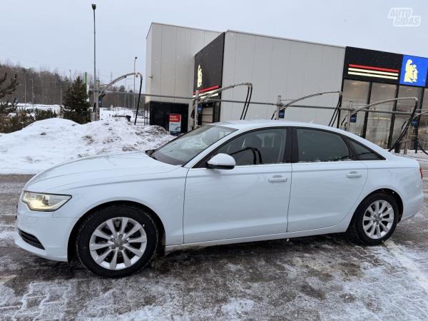 White Audi A6 2012 in Vilnius, with an engine capacity of 3.00 L and mileage of 307 thousand km for 9350 €, photo 8 on AUTOMOTO.COM.LV