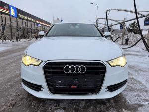 Balts Audi A6 2012 Viļņa, ar dzinēja tilpumu 2.97 L un nobraukumu 307 tūkst. km par 9350 €, foto  vietnē AUTOMOTO.COM.LV