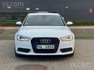 White Audi A6 2012 in Riga, with an engine capacity of 3.00 L and mileage of 299 thousand km for 12100 €, photo 3 on AUTOMOTO.COM.LV
