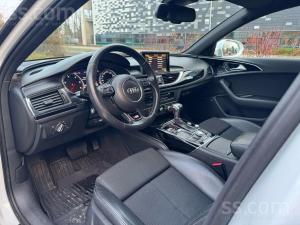 White Audi A6 2012 in Riga, with an engine capacity of 3.00 L and mileage of 299 thousand km for 12100 €, photo 11 on AUTOMOTO.COM.LV