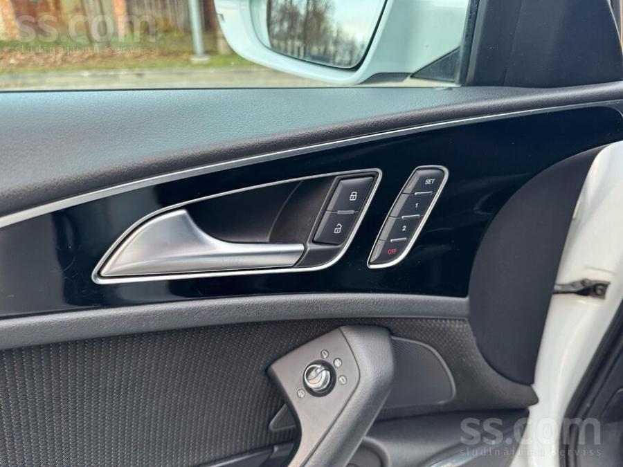White Audi A6 2012 in Riga, with an engine capacity of 3.00 L and mileage of 299 thousand km for 12100 €, photo 13 on AUTOMOTO.COM.LV