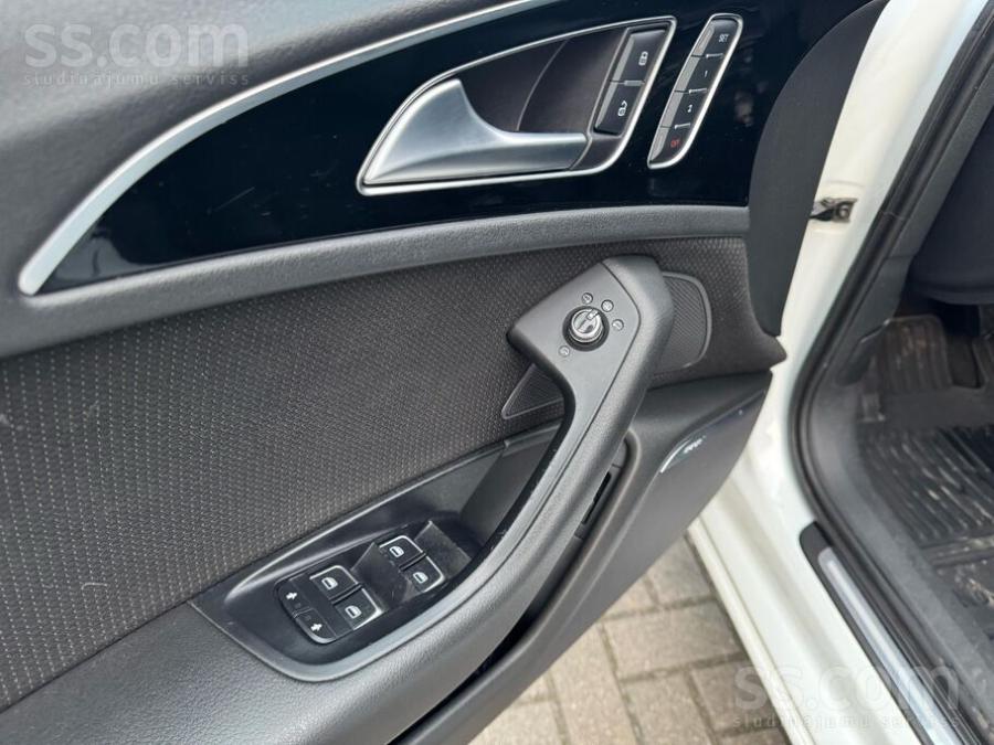 White Audi A6 2012 in Riga, with an engine capacity of 3.00 L and mileage of 299 thousand km for 12100 €, photo 14 on AUTOMOTO.COM.LV