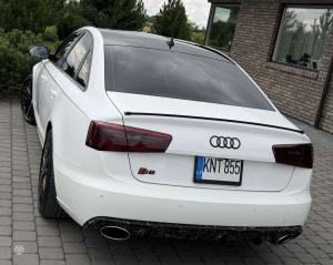 White Audi A6 2012 in Kaunas, with an engine capacity of 3.00 L and mileage of 396 thousand km for 8550 €, photo 9 on AUTOMOTO.COM.LV