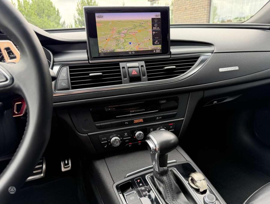 White Audi A6 2012 in Kaunas, with an engine capacity of 3.00 L and mileage of 396 thousand km for 8550 €, photo 24 on AUTOMOTO.COM.LV
