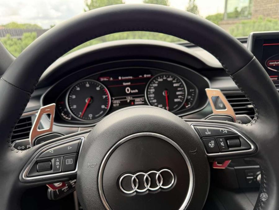 White Audi A6 2012 in Kaunas, with an engine capacity of 3.00 L and mileage of 396 thousand km for 8550 €, photo 30 on AUTOMOTO.COM.LV