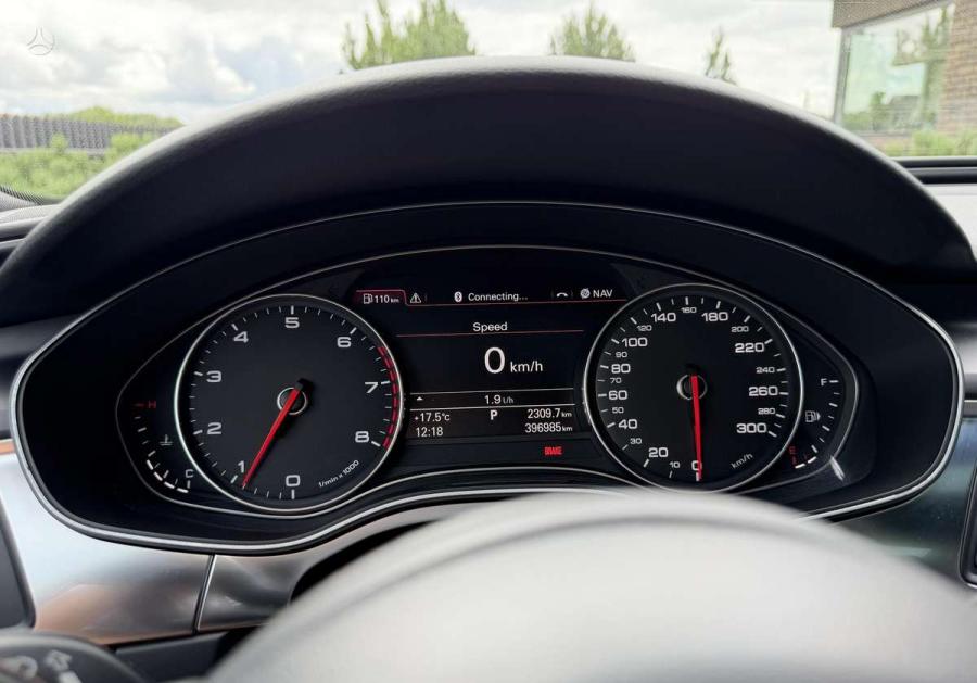 White Audi A6 2012 in Kaunas, with an engine capacity of 3.00 L and mileage of 396 thousand km for 8550 €, photo 31 on AUTOMOTO.COM.LV