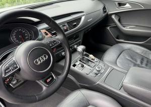 White Audi A6 2012 in Kaunas, with an engine capacity of 3.00 L and mileage of 396 thousand km for 8550 €, photo 32 on AUTOMOTO.COM.LV