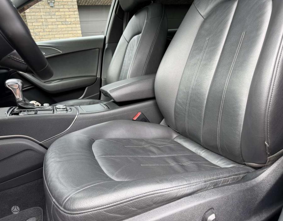White Audi A6 2012 in Kaunas, with an engine capacity of 3.00 L and mileage of 396 thousand km for 8550 €, photo 35 on AUTOMOTO.COM.LV
