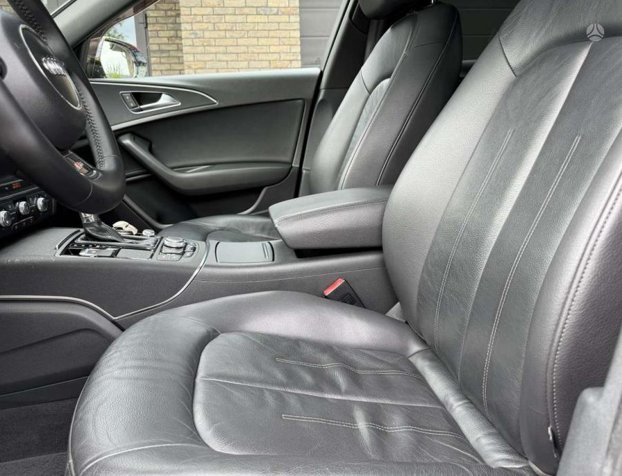 White Audi A6 2012 in Kaunas, with an engine capacity of 3.00 L and mileage of 396 thousand km for 8550 €, photo 36 on AUTOMOTO.COM.LV