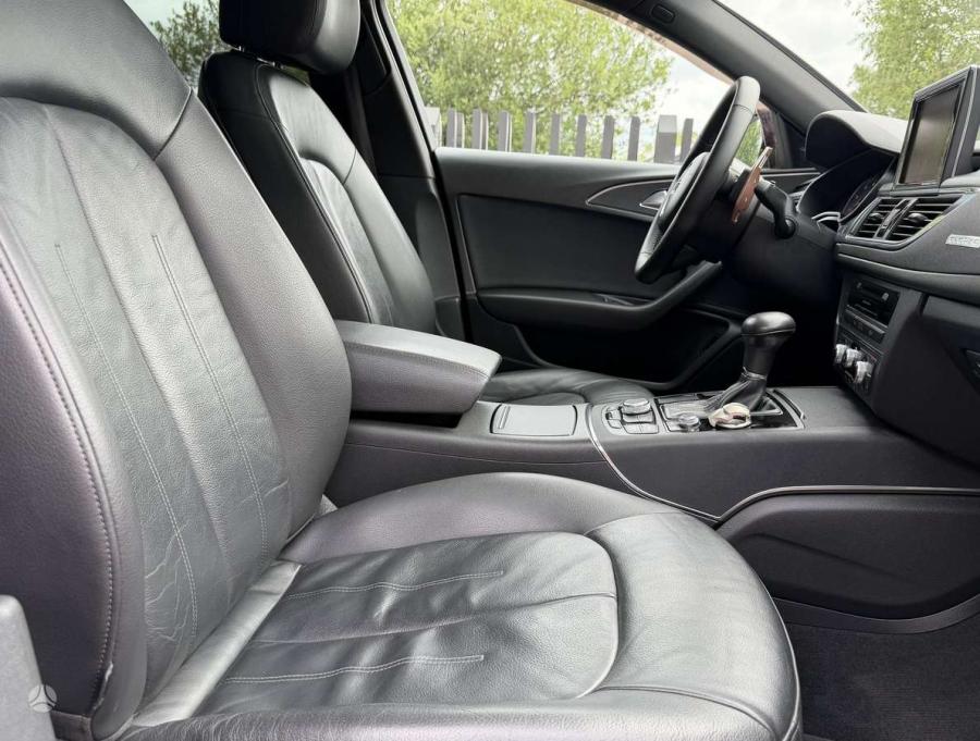 White Audi A6 2012 in Kaunas, with an engine capacity of 3.00 L and mileage of 396 thousand km for 8550 €, photo 41 on AUTOMOTO.COM.LV