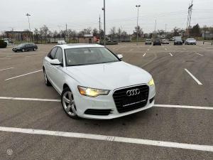White Audi A6 2012 in Siauliai, with an engine capacity of 1.98 L and mileage of 284 thousand km for 8500 €, photo 3 on AUTOMOTO.COM.LV