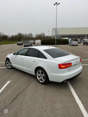 White Audi A6 2012 in Siauliai, with an engine capacity of 1.98 L and mileage of 284 thousand km for 8500 €, photo 7 on AUTOMOTO.COM.LV