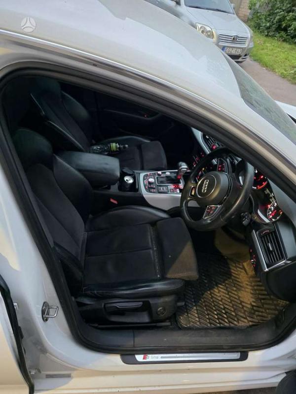 White Audi A6 2012 in Siauliai, with an engine capacity of 1.97 L and mileage of 246 thousand km for 4100 €, photo 5 on AUTOMOTO.COM.LV