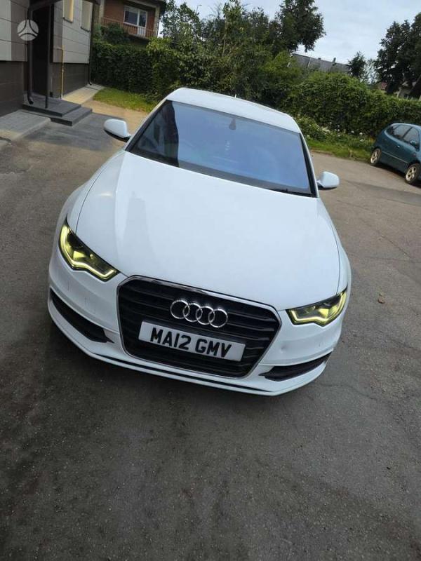 White Audi A6 2012 in Siauliai, with an engine capacity of 1.97 L and mileage of 246 thousand km for 4100 €, photo 7 on AUTOMOTO.COM.LV
