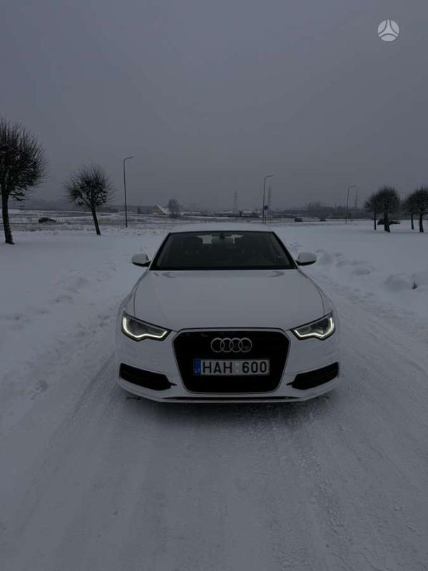 Balts Audi A6 2013 Kauņa, ar dzinēja tilpumu 2.97 L un nobraukumu 345 tūkst. km par 9000 €, foto 1 vietnē AUTOMOTO.COM.LV