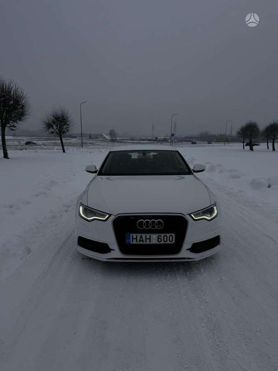 Balts Audi A6 2013 Kauņa, ar dzinēja tilpumu 2.97 L un nobraukumu 345 tūkst. km par 9000 €, foto 1 vietnē AUTOMOTO.COM.LV
