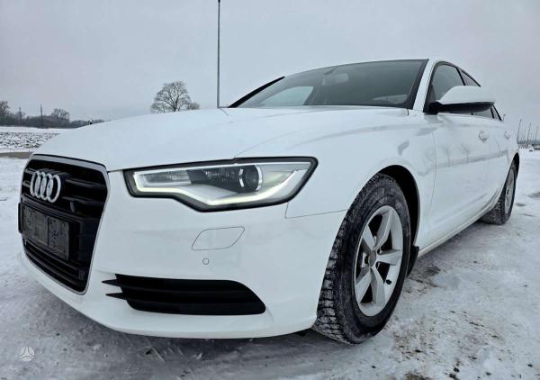 Balts Audi A6 2013 Marijampole, ar dzinēja tilpumu 1.97 L un nobraukumu 284 tūkst. km par 8750 €, foto 1 vietnē AUTOMOTO.COM.LV