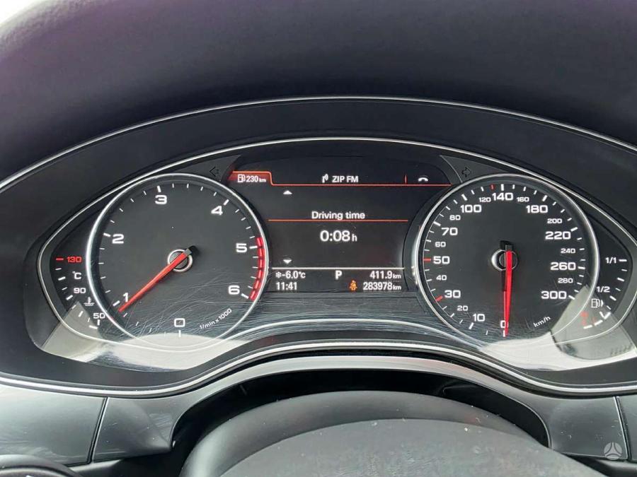 Balts Audi A6 2013 Marijampole, ar dzinēja tilpumu 1.97 L un nobraukumu 284 tūkst. km par 8750 €, foto 15 vietnē AUTOMOTO.COM.LV