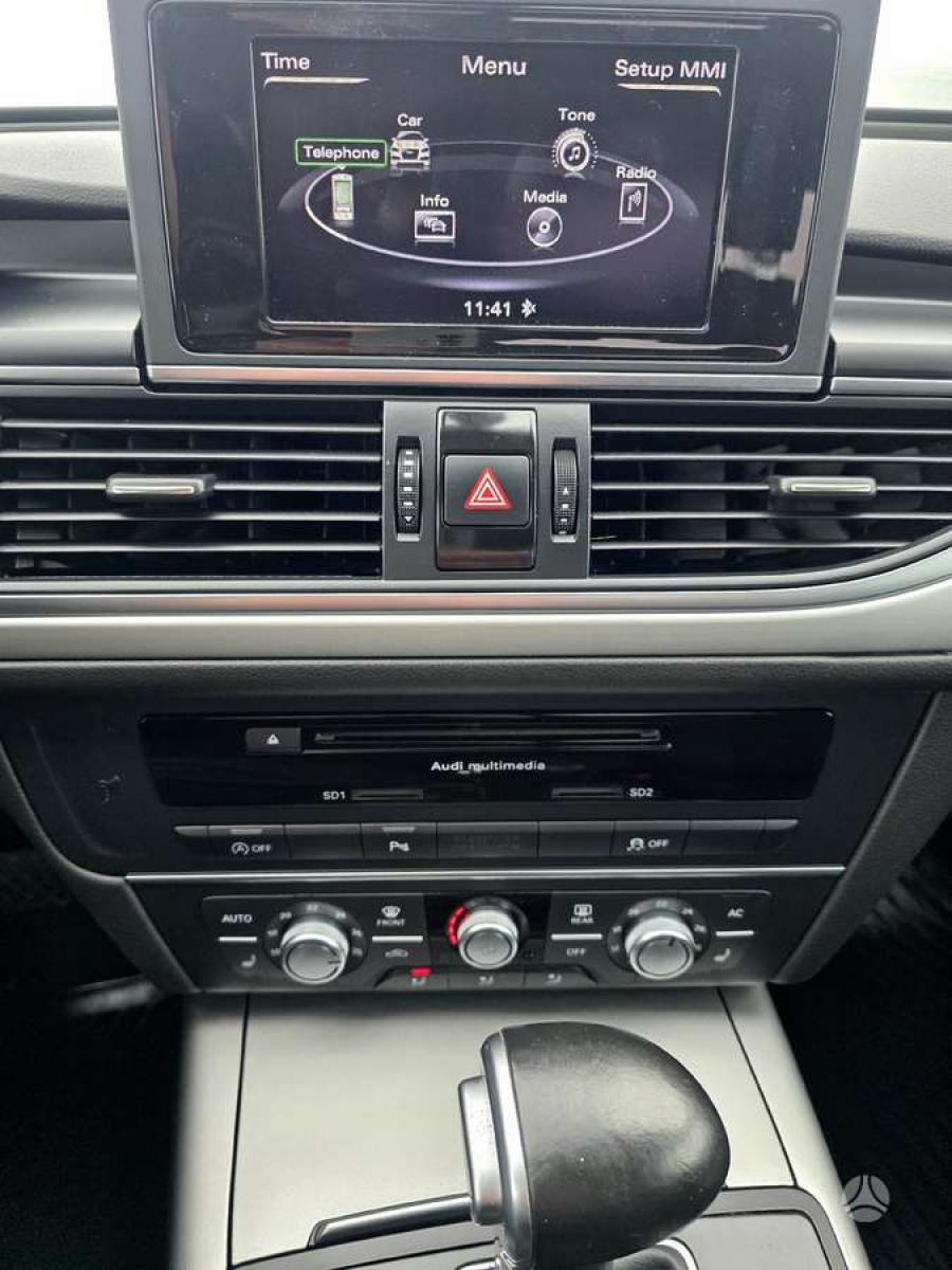 Balts Audi A6 2013 Marijampole, ar dzinēja tilpumu 1.97 L un nobraukumu 284 tūkst. km par 8750 €, foto 17 vietnē AUTOMOTO.COM.LV