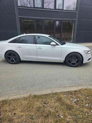 White Audi A6 2013 in Tallinn, with an engine capacity of 3.00 L and mileage of 299 thousand km for 10900 €, photo  on AUTOMOTO.COM.LV