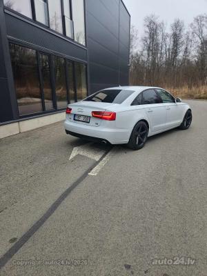 White Audi A6 2013 in Tallinn, with an engine capacity of 3.00 L and mileage of 299 thousand km for 10900 €, photo 4 on AUTOMOTO.COM.LV