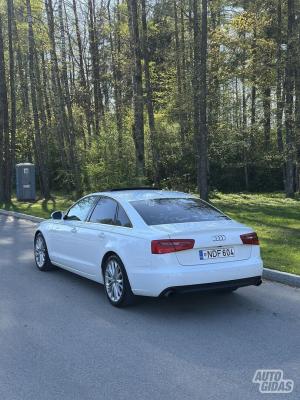 White Audi A6 2013 in Kazlu Ruda, with an engine capacity of 2.00 L and mileage of 230 thousand km for 6250 €, photo 4 on AUTOMOTO.COM.LV