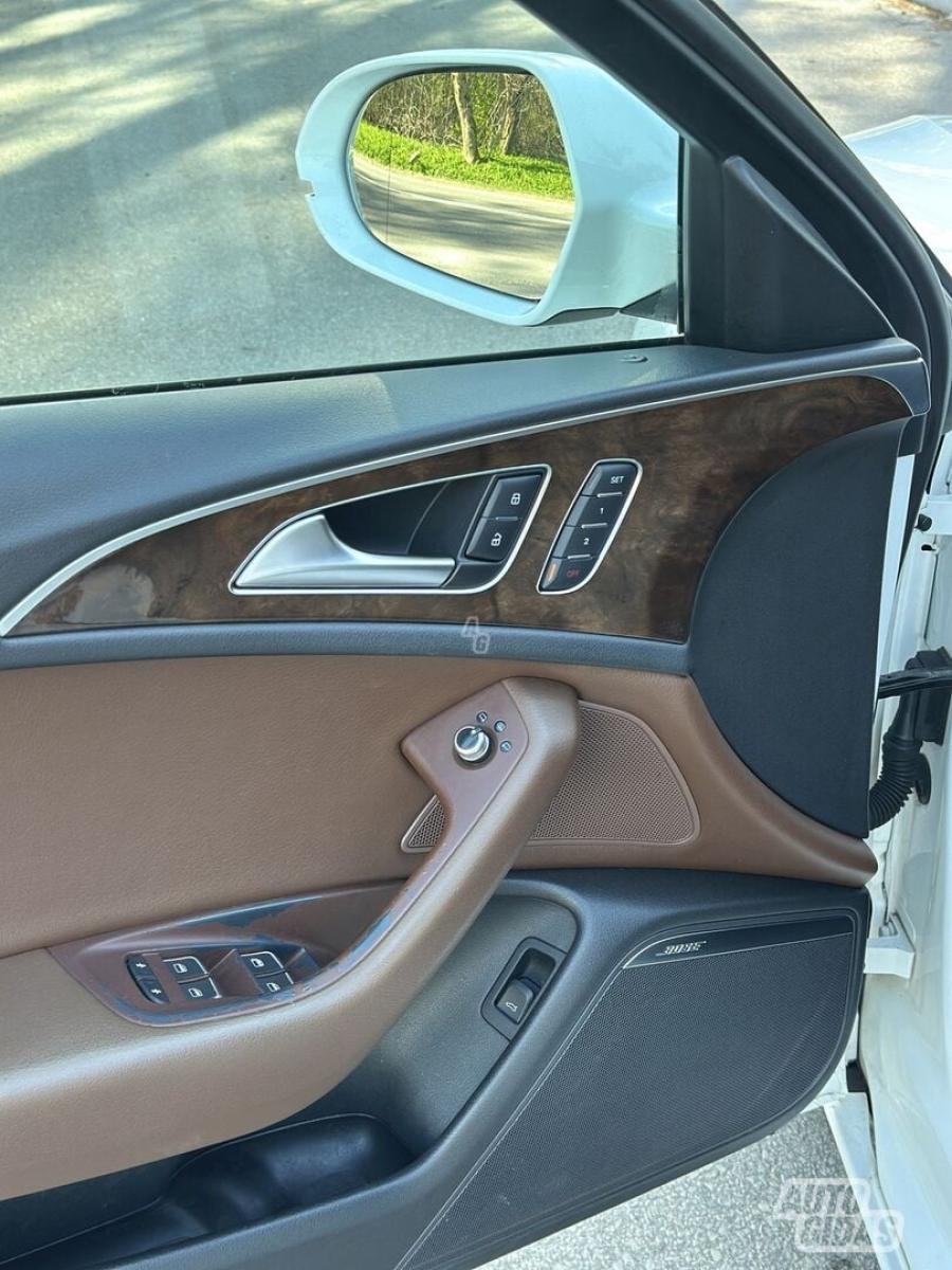 White Audi A6 2013 in Kazlu Ruda, with an engine capacity of 2.00 L and mileage of 230 thousand km for 6250 €, photo 9 on AUTOMOTO.COM.LV