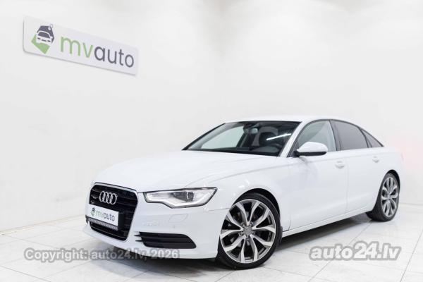 White Audi A6 2013 in Tallinn, with an engine capacity of 3.00 L and mileage of 328 thousand km for 7500 €, photo 1 on AUTOMOTO.COM.LV