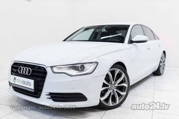 White Audi A6 2013 in Tallinn, with an engine capacity of 3.00 L and mileage of 328 thousand km for 7500 €, photo 4 on AUTOMOTO.COM.LV