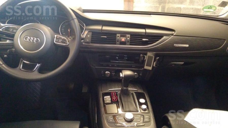 White Audi A6 2013 in Madona, with an engine capacity of 3.00 L and mileage of 130 thousand km for 18000 €, photo 7 on AUTOMOTO.COM.LV
