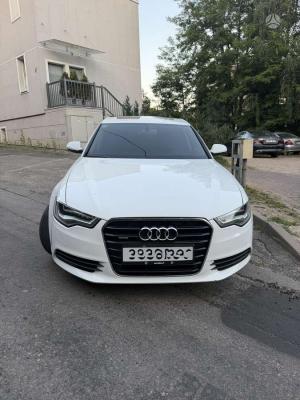 White Audi A6 2013 in Vilnius, with an engine capacity of 2.97 L and mileage of 145 thousand km for 12300 €, photo 4 on AUTOMOTO.COM.LV