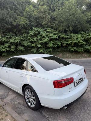 White Audi A6 2013 in Vilnius, with an engine capacity of 2.97 L and mileage of 145 thousand km for 12300 €, photo 5 on AUTOMOTO.COM.LV