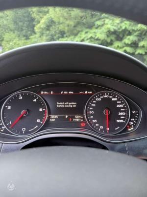 White Audi A6 2013 in Vilnius, with an engine capacity of 2.97 L and mileage of 145 thousand km for 12300 €, photo 14 on AUTOMOTO.COM.LV