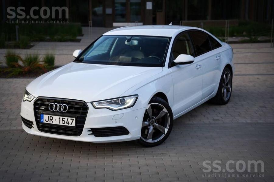 Balts Audi A6 2013 Jelgava, ar dzinēja tilpumu 3.00 L un nobraukumu 249 tūkst. km par 12200 €, foto 1 vietnē AUTOMOTO.COM.LV