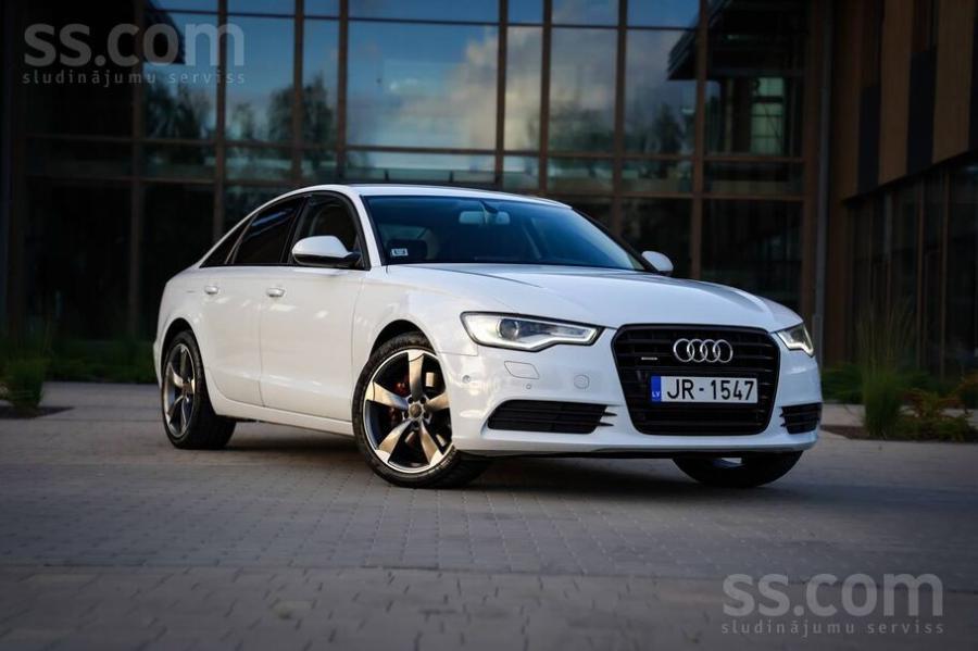 Balts Audi A6 2013 Jelgava, ar dzinēja tilpumu 3.00 L un nobraukumu 249 tūkst. km par 12200 €, foto 4 vietnē AUTOMOTO.COM.LV