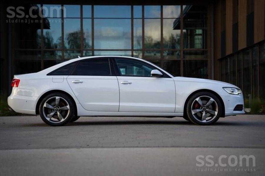 Balts Audi A6 2013 Jelgava, ar dzinēja tilpumu 3.00 L un nobraukumu 249 tūkst. km par 12200 €, foto 5 vietnē AUTOMOTO.COM.LV