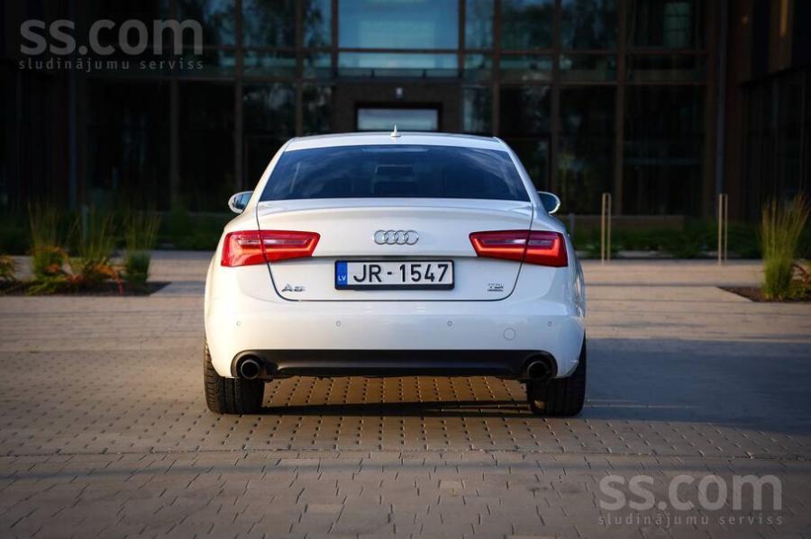 Balts Audi A6 2013 Jelgava, ar dzinēja tilpumu 3.00 L un nobraukumu 249 tūkst. km par 12200 €, foto 7 vietnē AUTOMOTO.COM.LV