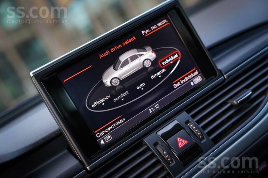 Balts Audi A6 2013 Jelgava, ar dzinēja tilpumu 3.00 L un nobraukumu 249 tūkst. km par 12200 €, foto 9 vietnē AUTOMOTO.COM.LV