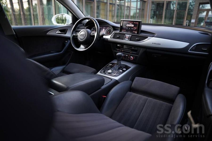Balts Audi A6 2013 Jelgava, ar dzinēja tilpumu 3.00 L un nobraukumu 249 tūkst. km par 12200 €, foto 13 vietnē AUTOMOTO.COM.LV