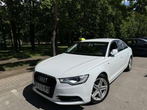 White Audi A6 2013 in Kaunas, with an engine capacity of 3.00 L and mileage of 289 thousand km for 9090 €, photo  on AUTOMOTO.COM.LV