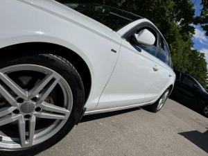White Audi A6 2013 in Kaunas, with an engine capacity of 3.00 L and mileage of 289 thousand km for 9090 €, photo 4 on AUTOMOTO.COM.LV